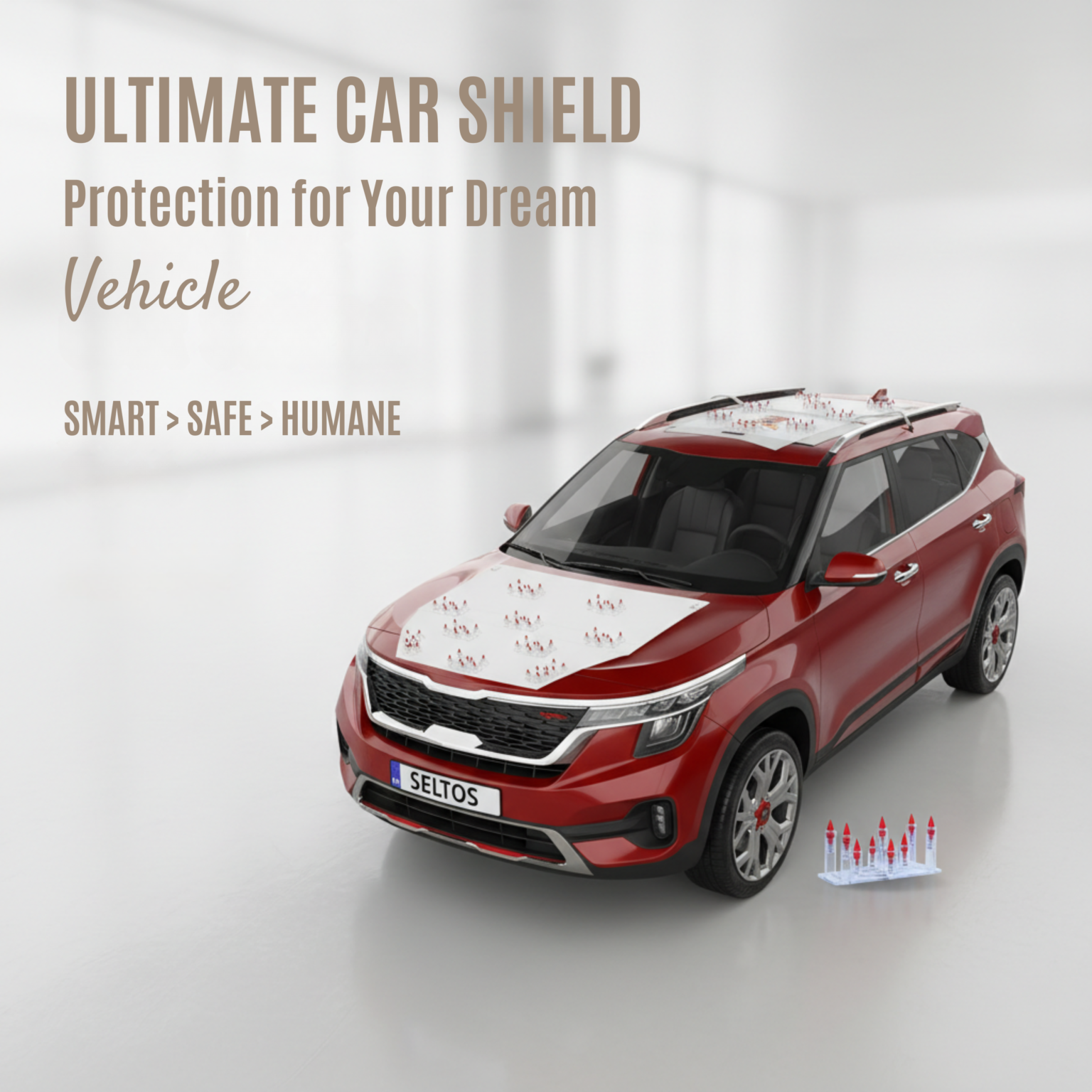 Innovative Car Protection Spikes Manufacturer from Ahmedabad